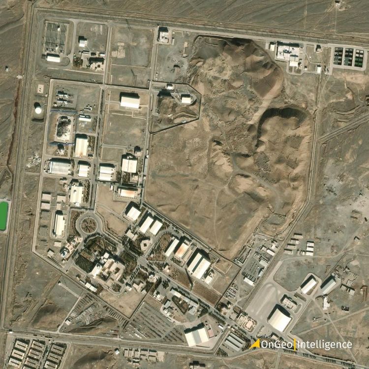 Israeli Strikes Hit Iran's Natanz Nuclear Facility